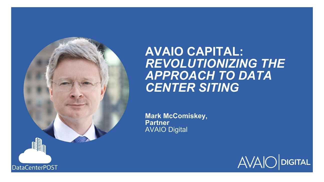 AVAIO Capital: Revolutionizing the Approach to Data Center Siting ...
